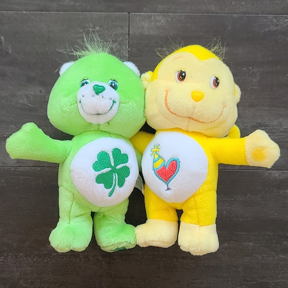 Care Bears | Toys | 7 Vintage Good Luck Care Bear And Playful Heart ...